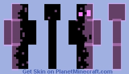 Pink glitch Minecraft Skin