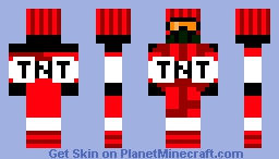 TNT skin Minecraft Skin