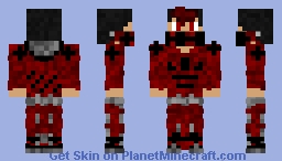 The Red Dragon Minecraft Skin