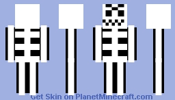 Skeleton armor Minecraft Skin