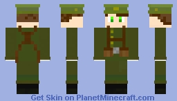 WW1 British Soldier 1914 Minecraft Skin
