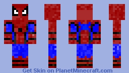 Spiderman Minecraft Skin