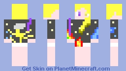 Elemental girl Minecraft Skin