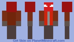 Red hood Minecraft Skin