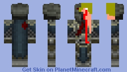 Bleeding worrier Minecraft Skin