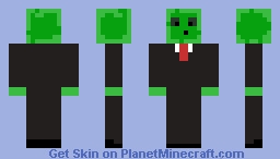 slime man Minecraft Skin