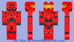 Sarge(Halo Infinite) Minecraft Skin