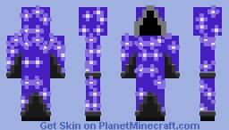 blue wizard Minecraft Skin