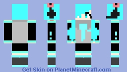 HATSUNE MIKU Minecraft Skin