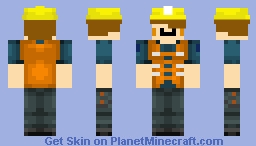 construction MATT Minecraft Skin
