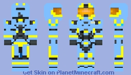 Agent Washington(Blue alt.) Minecraft Skin