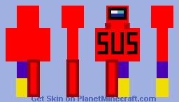 sus Minecraft Skin