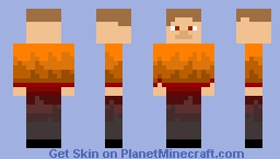 Fire jacket :D Minecraft Skin