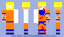 Goku.exe Minecraft Skin