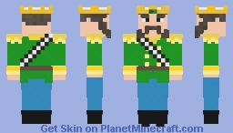 Mihail I - King of Ekaterinburg Minecraft Skin