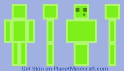 Slime Minecraft Skin
