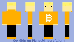 CCynical - Bitcoin Minecraft Skin