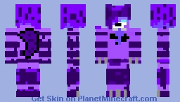 Purple Fox/Wolf Minecraft Skin