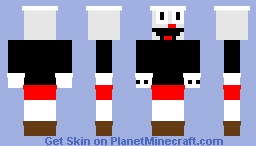 cuphead Minecraft Skin