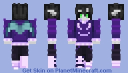 MCCI Purple Pandas ArchieDemon Minecraft Skin