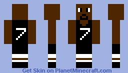 Kevin Durant Brooklyn Minecraft Skin