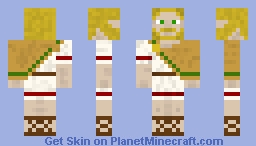 Greek Citizen With Cape Minecraft Skin