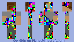 Corrupted Human Minecraft Skin
