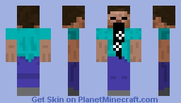 Blurry steve Minecraft Skin