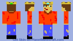 Ragged King Minecraft Skin