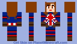Captain Carter Minecraft Skin