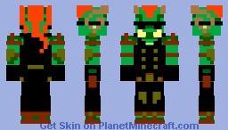 Warrior Orc Minecraft Skin