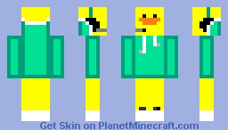 Gamer Duck Minecraft Skin