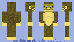 drippy monkey Minecraft Skin