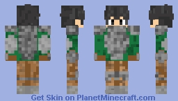 Armored Adventurer Knight Minecraft Skin