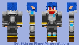 Light Armor Knight Minecraft Skin