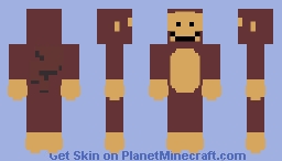 bloons 2 monkey Minecraft Skin