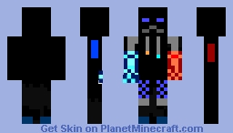 fire gamer Minecraft Skin