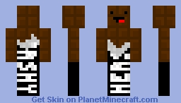 Derp Chocolate Minecraft Skin