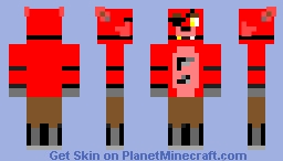 classic foxy Minecraft Skin