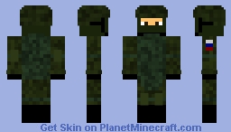 RGF Soldier Minecraft Skin