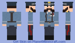 Commander of the Republica Minecraft Skin