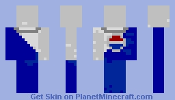 Pepsi Man Minecraft Skin