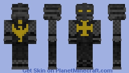 Realm of Visio Dark Armor Minecraft Skin