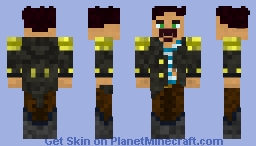 Ilya Pirate Captain Minecraft Skin