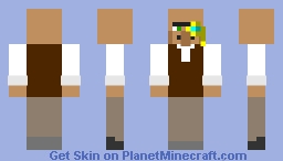 A Remake of The *1.14* Cartographer Villager Minecraft Skin