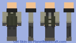 Combat Knife Scavenger Minecraft Skin