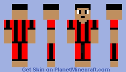 SKIN AC MILAN Minecraft Skin