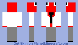 Red Minecraft Skin