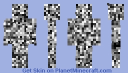 Television Static Minecraft Skin
