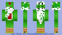Winter Yoshi Minecraft Skin